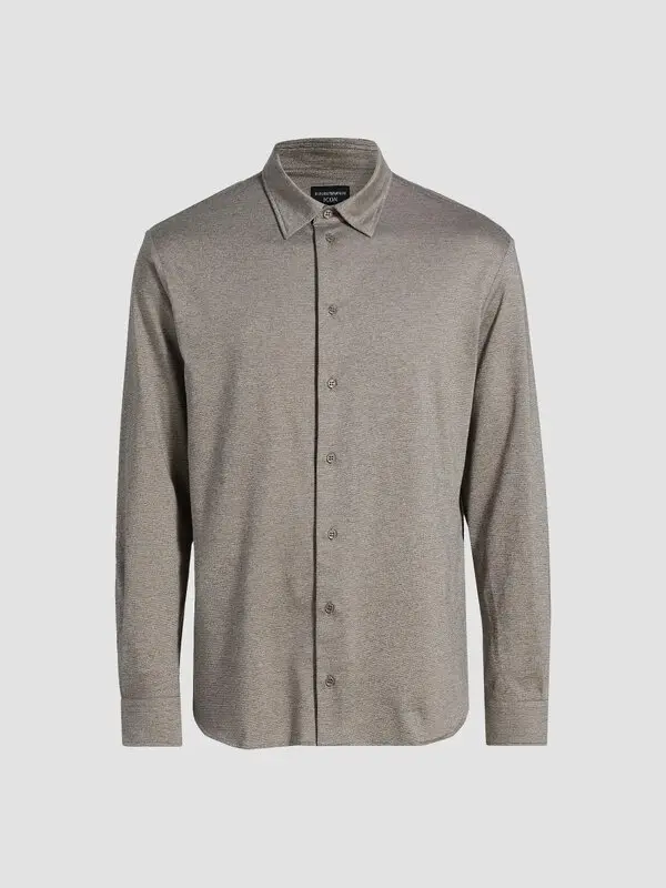 Emporio Armani Cotton Jersey Sport Shirt