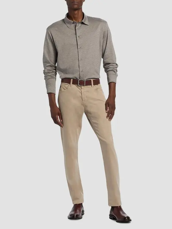 Emporio Armani Cotton Jersey Sport Shirt