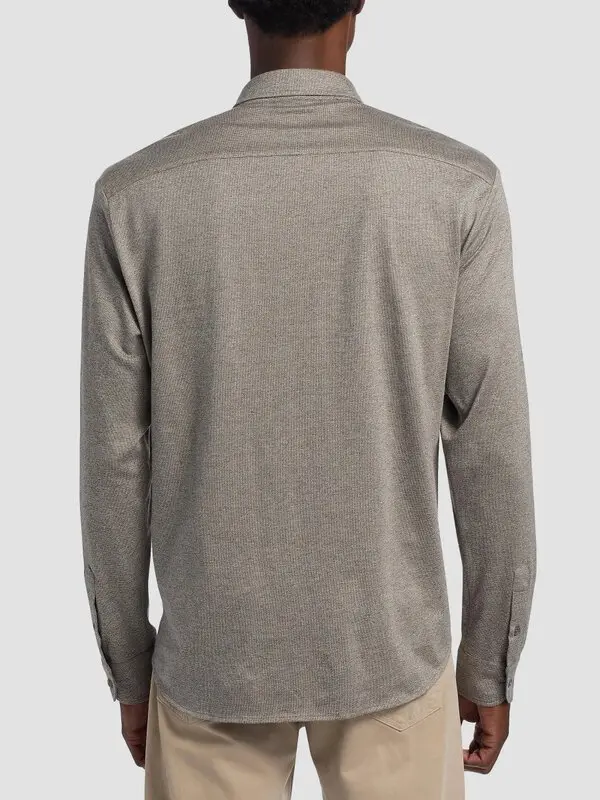Emporio Armani Cotton Jersey Sport Shirt