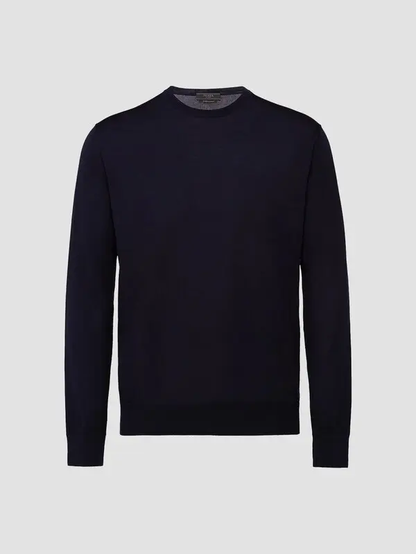 Prada Superfine Wool Crewneck Sweater