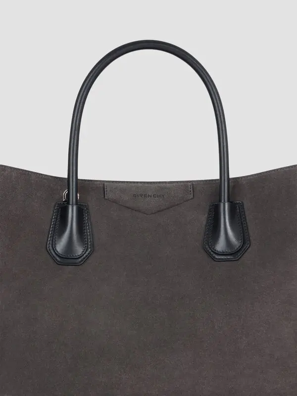 Givenchy Medium Antigona Catchall Tote Bag In Suede