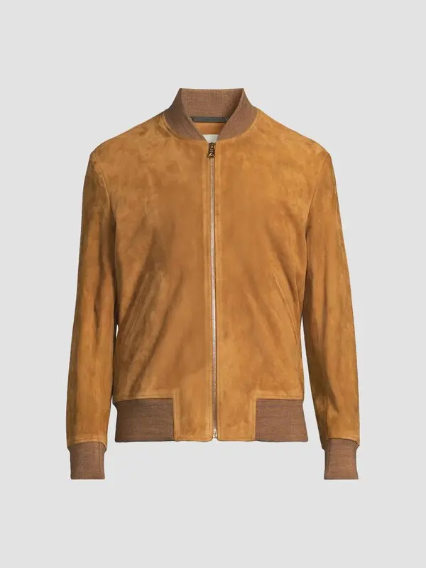 Paul Smith Suede Bomber Jacket