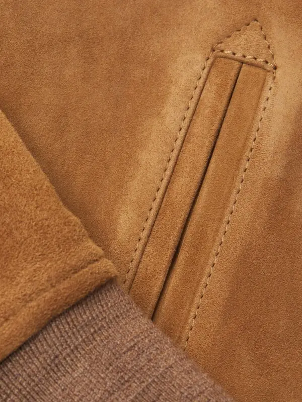 Paul Smith Suede Bomber Jacket