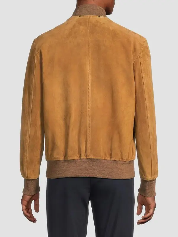 Paul Smith Suede Bomber Jacket