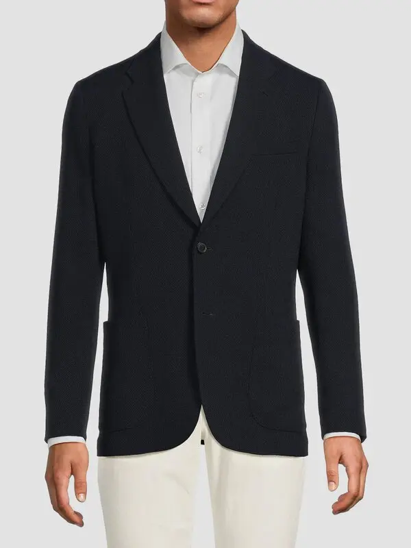 Paul Smith Tribute To Photography Wool Birdseye Jacket