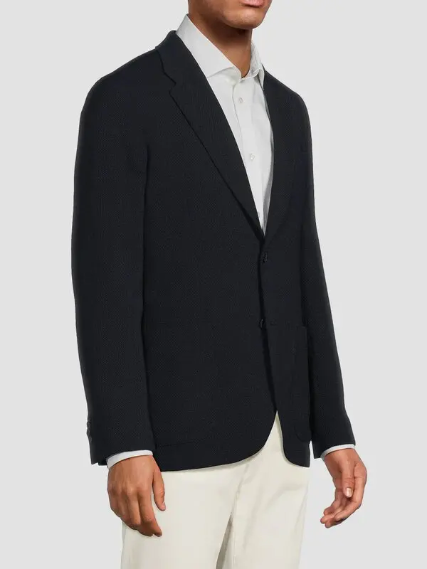 Paul Smith Tribute To Photography Wool Birdseye Jacket