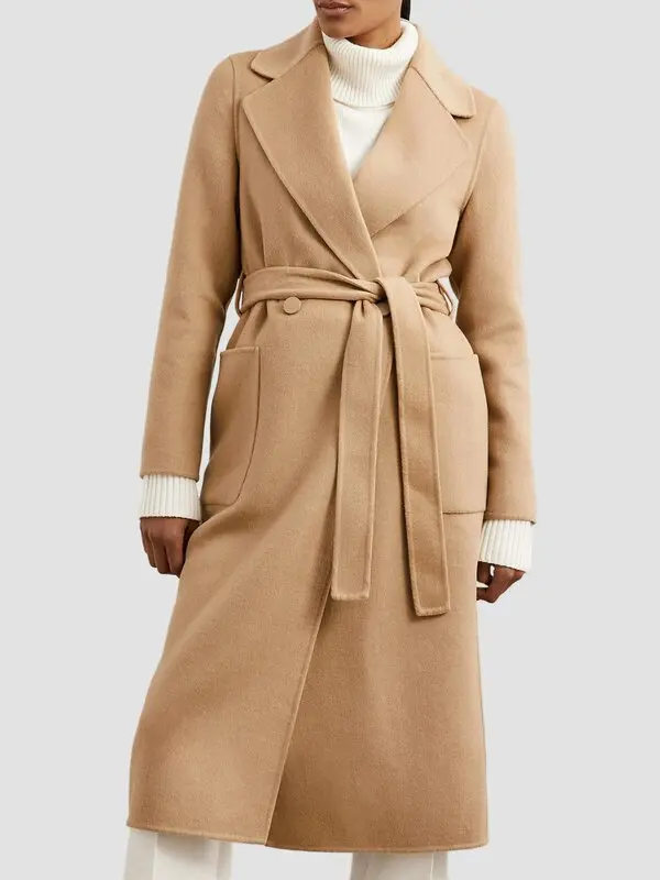 REISS Lucia Double-breasted Blindseam Coat
