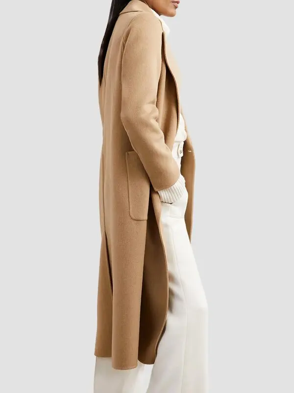 REISS Lucia Double-breasted Blindseam Coat