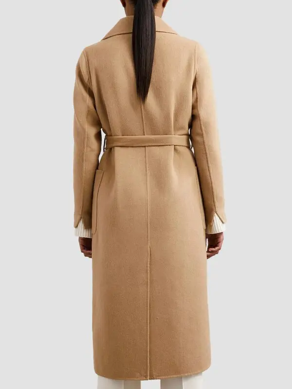 REISS Lucia Double-breasted Blindseam Coat