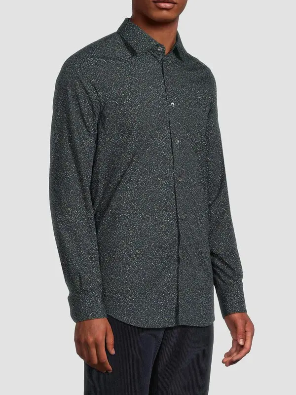 Paul Smith Floral Cotton Tailored Button-front Shirt