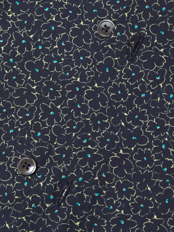Paul Smith Floral Cotton Tailored Button-front Shirt
