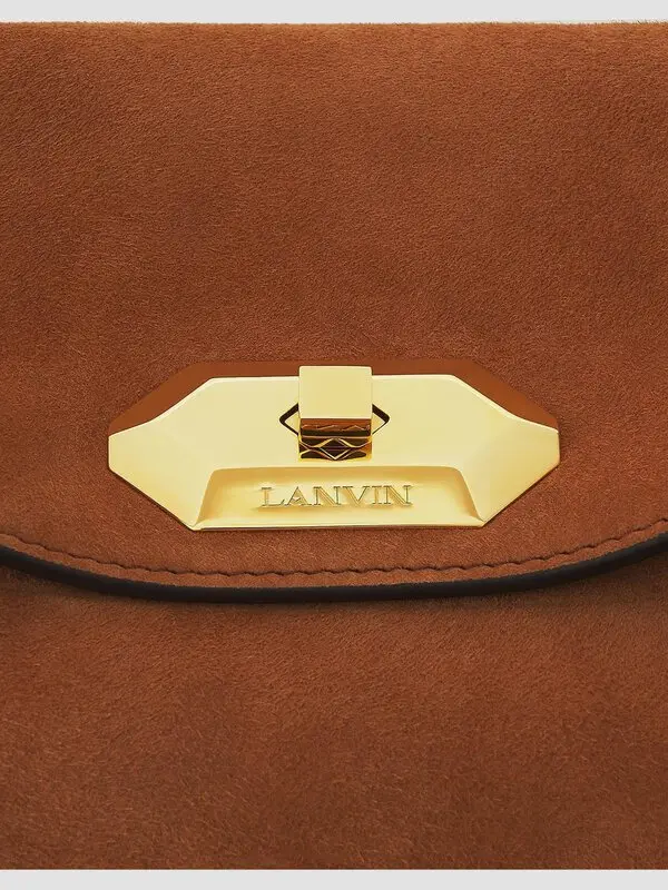 LANVIN Compagnon Asymmetrical Shoulder Bag