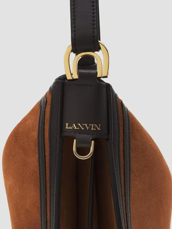 LANVIN Compagnon Asymmetrical Shoulder Bag