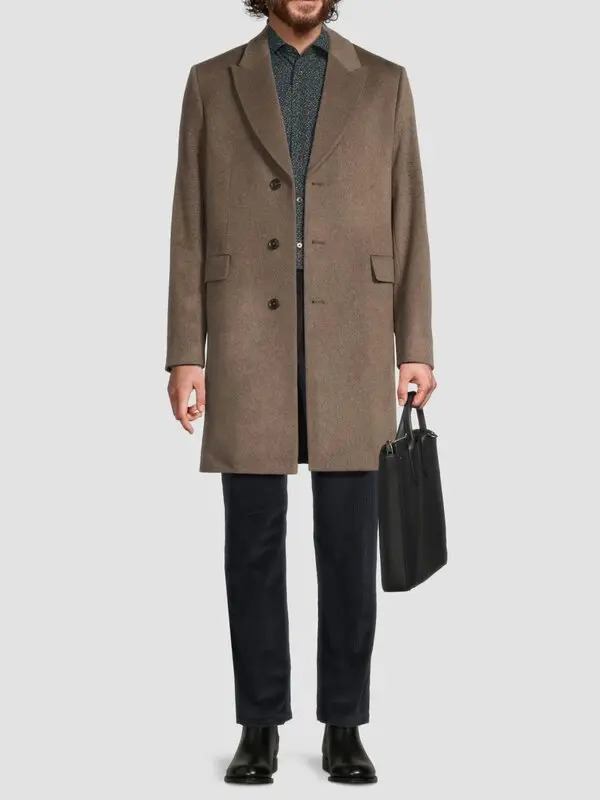 Paul Smith Wool-cashmere Single-breasted Overcoat