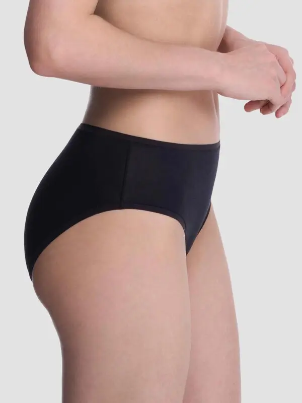 Natori Bliss Bare Cotton Hipster 3-pack - Black