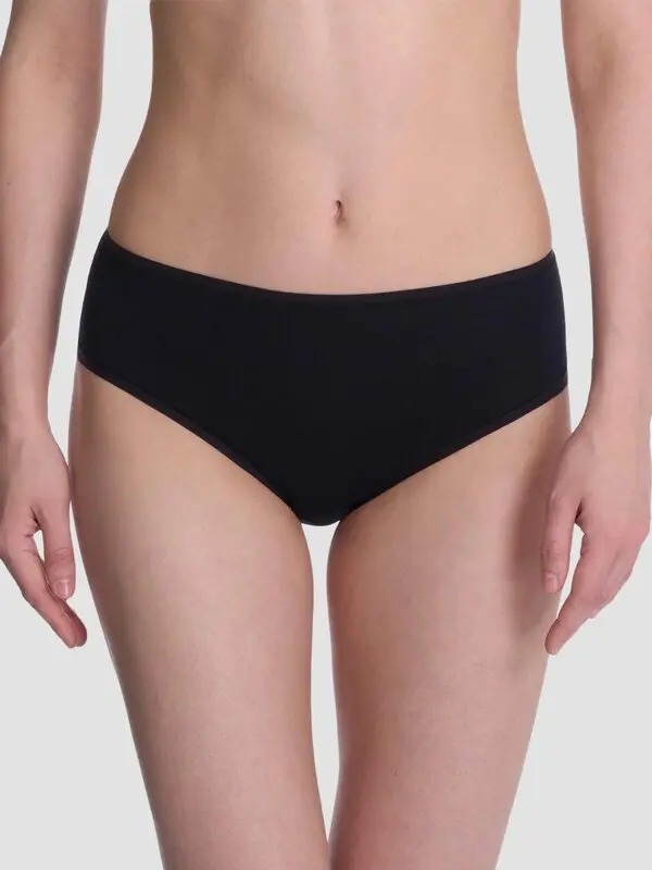 Natori Bliss Bare Cotton Hipster 3-pack - Black
