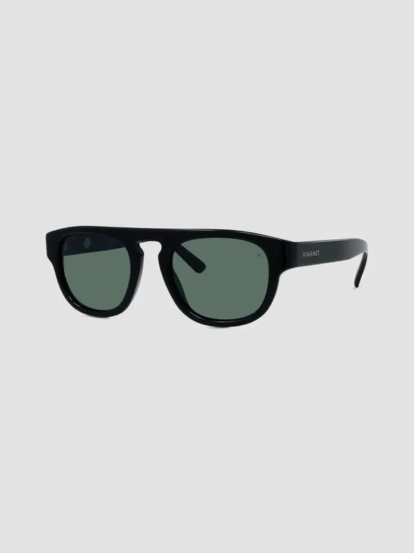 Vuarnet Belvedere 0552mm Geometric Sunglasses - Black