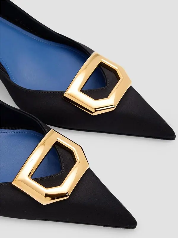 LANVIN Midnight Step 50mm Sculptural Pumps