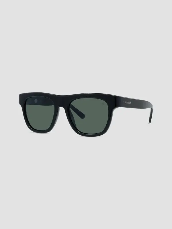 Vuarnet Belvedere 06 53mm Square Sunglasses - Black