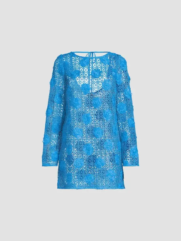 MILLY 3d Crochet Cover-up