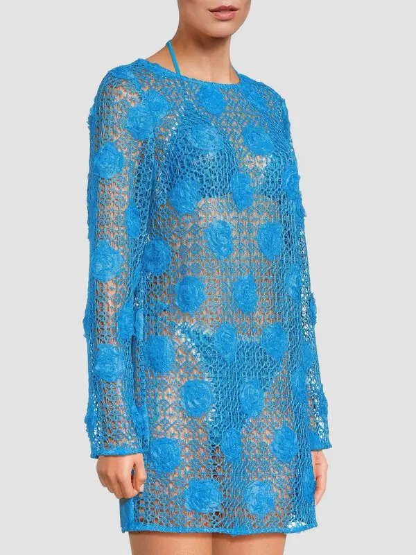 MILLY 3d Crochet Cover-up