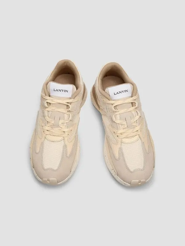 LANVIN Jla Low-top Leather Sneakers