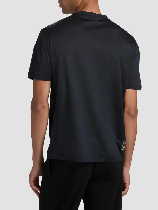 Emporio Armani Eagle Logo Crewneck T-shirt
