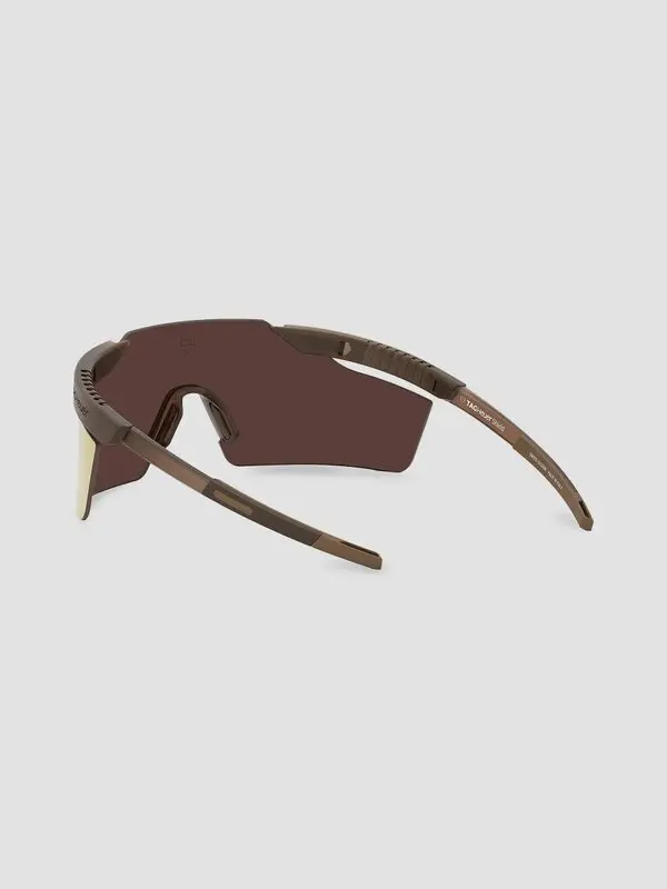 Tag Heuer Shield 149mm Mask Sunglasses - Brown Orange
