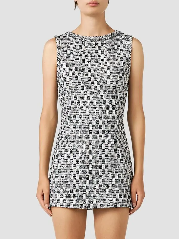 LIBEROWE Moorgate Tweed Minidress