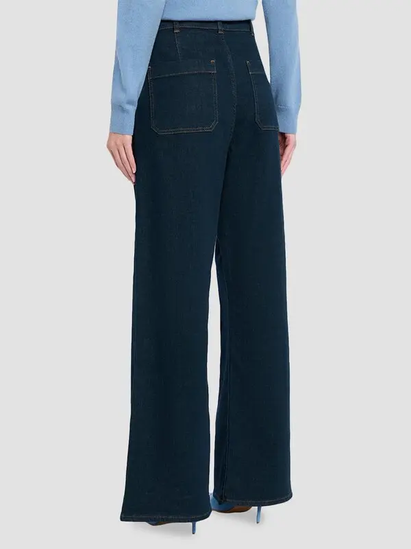 REISS Sakura High-rise Stretch Flare Jeans