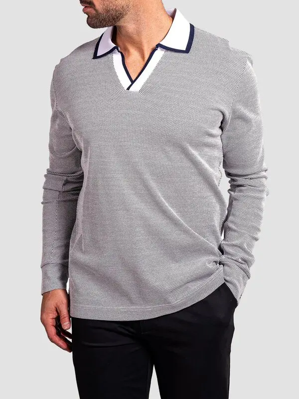MACEOO Ascension Knit Polo Shirt