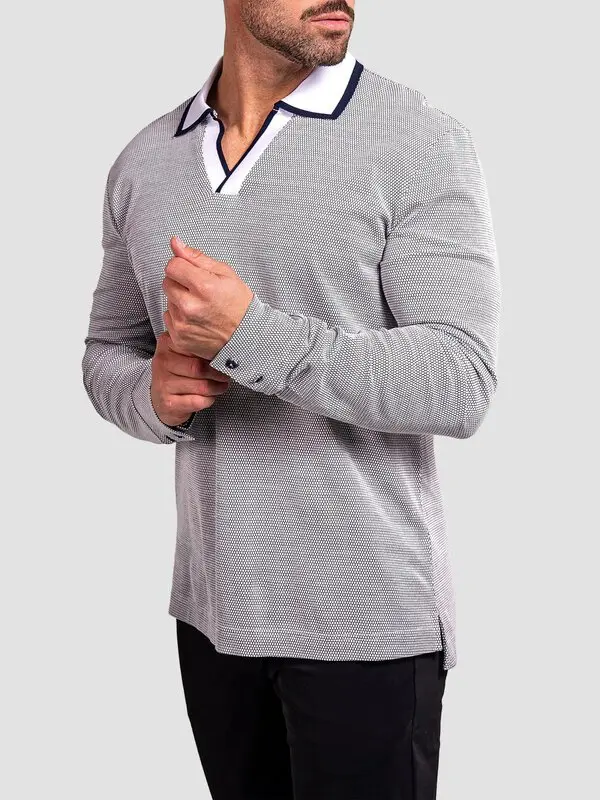 MACEOO Ascension Knit Polo Shirt