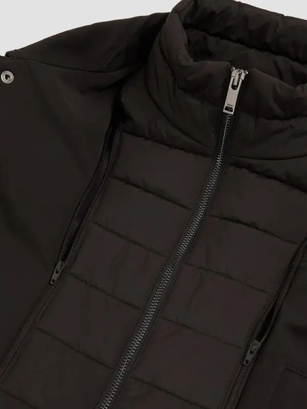 REISS Logan Hybrid Overcoat