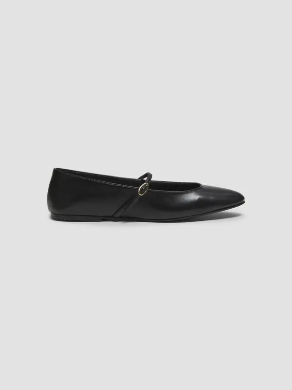 Aera Mina Faux Leather Mary Jane Flats