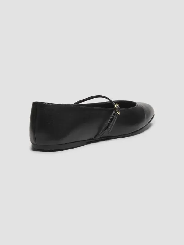 Aera Mina Faux Leather Mary Jane Flats