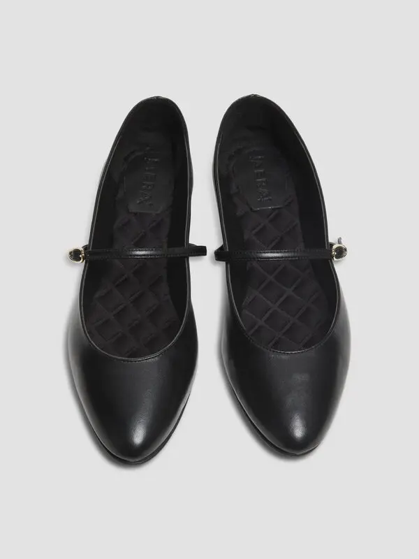 Aera Mina Faux Leather Mary Jane Flats