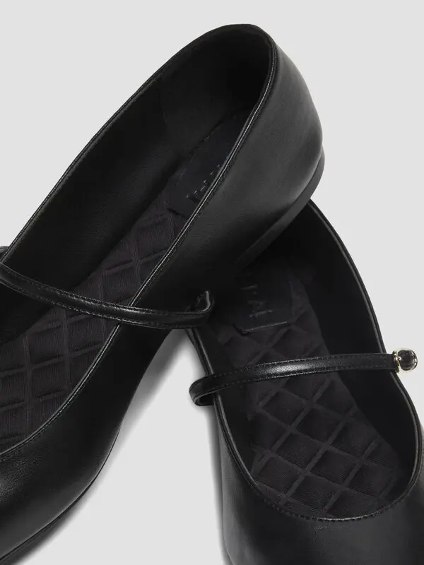 Aera Mina Faux Leather Mary Jane Flats