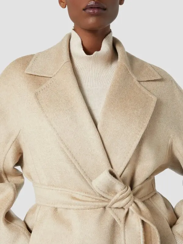 Marina Rinaldi Double Sided Pure Cashmere Coat