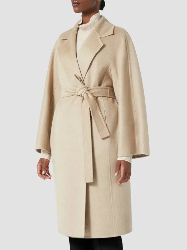 Marina Rinaldi Double Sided Pure Cashmere Coat