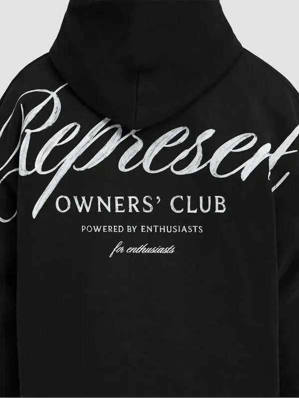 REPRESENT Owners Club Script Hoodie