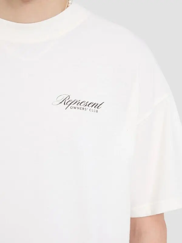 REPRESENT Owners Club Script T-shirt