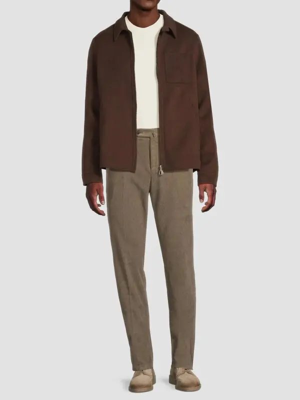 PALTO' Leandro Wool Coach Jacket