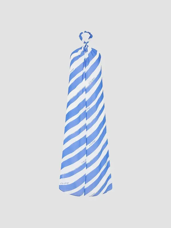 MILLY Ava Striped Maxi Dress