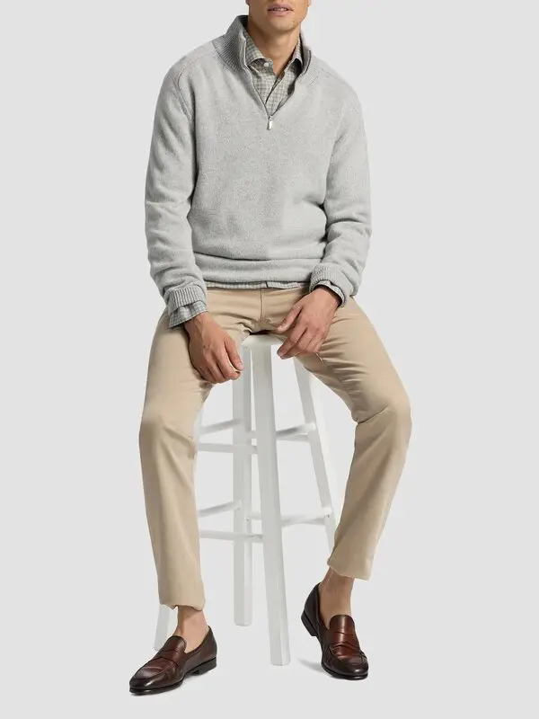 SAKS FIFTH AVENUE Collection Check Wool-blend Shirt