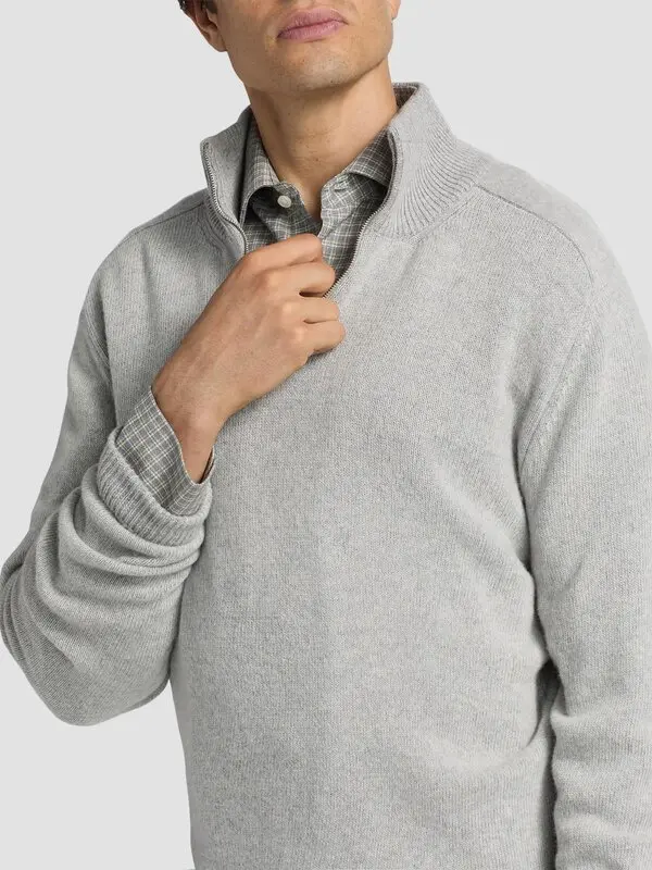 SAKS FIFTH AVENUE Collection Check Wool-blend Shirt