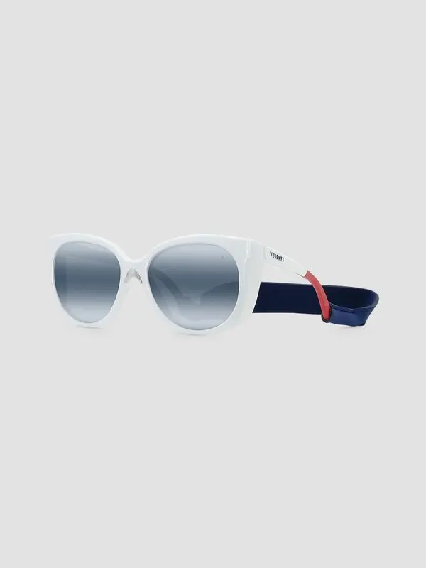 Vuarnet Altitude 02 55mm Cat-eye Sunglasses - White