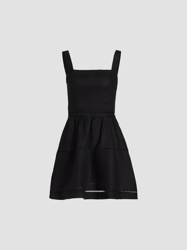 REFORMATION Everett Linen Sleeveless Minidress