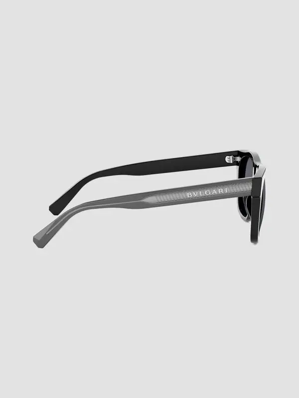 BVLGARI Tubogas 53mm Square Sunglasses
