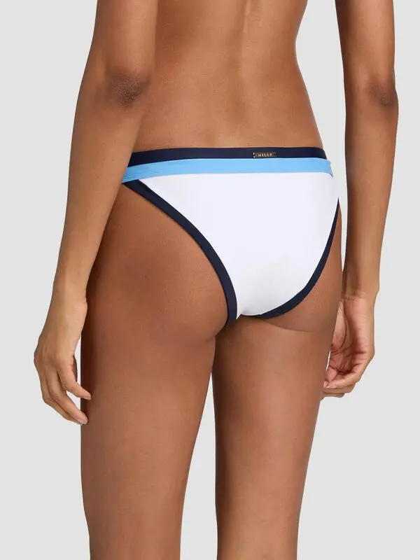 MILLY Positano Colorblocked Bikini Bottom