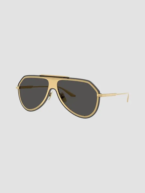 Dolce & Gabbana Aviator Sunglasses - Dark Grey